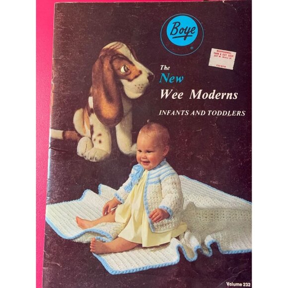 Other | Boye New Wee Moderns Infants And Toddlers Knit Design Book ...